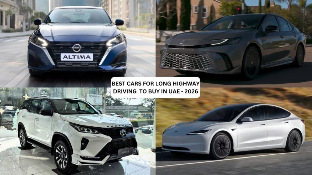 Best Cars for Long Highway Driving in UAE (2026) – Comfort, Stability ...