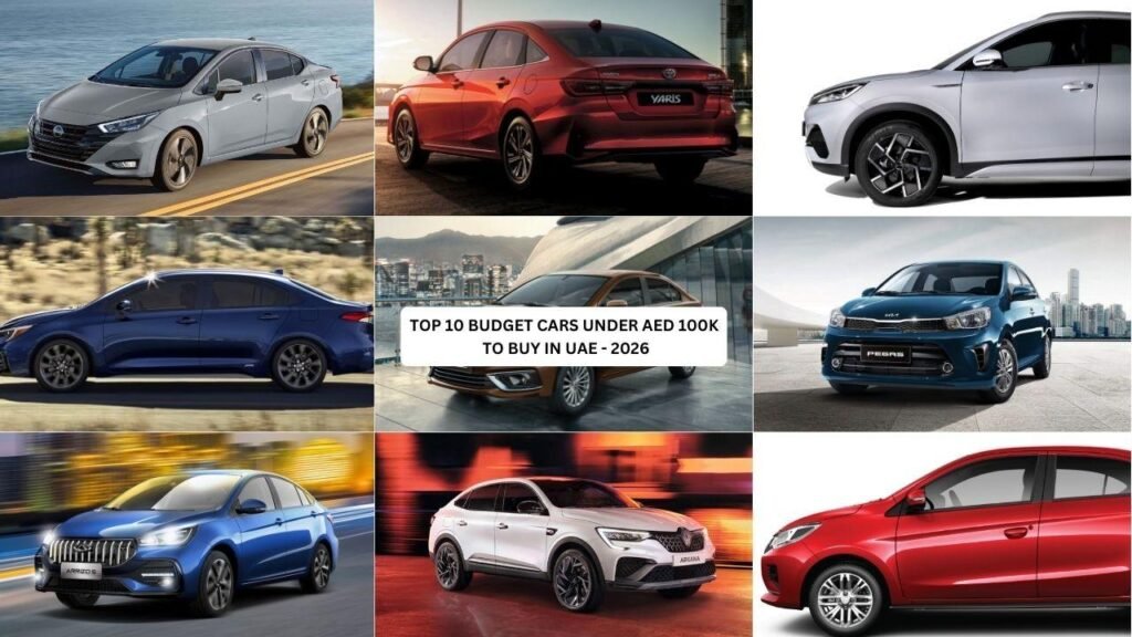 Top 10 Budget Cars Under AED 100K in UAE 2026 – Best Value Picks